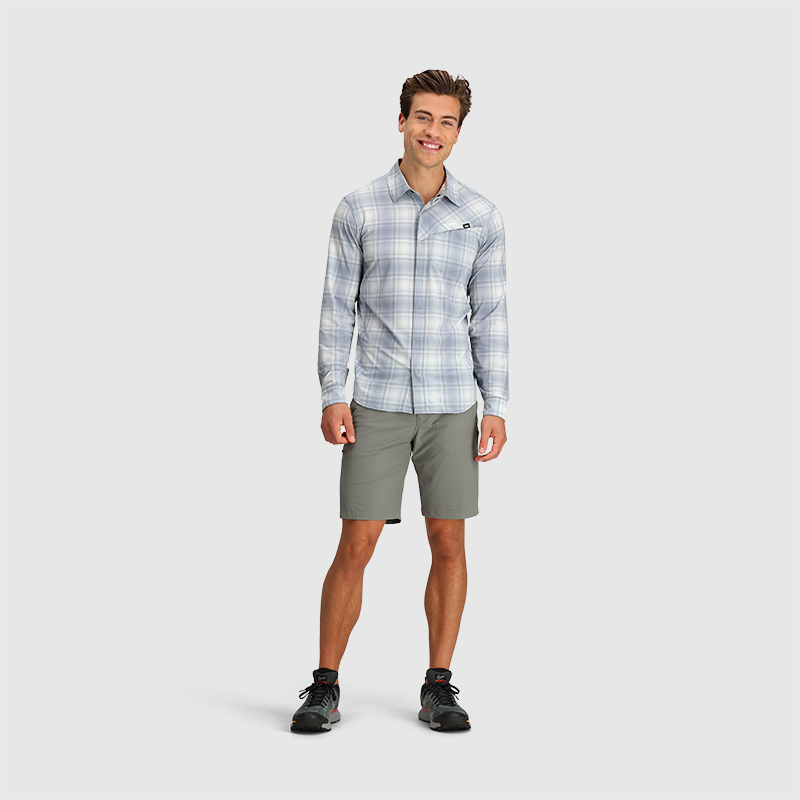 Astroman Shirt Slate Plaid